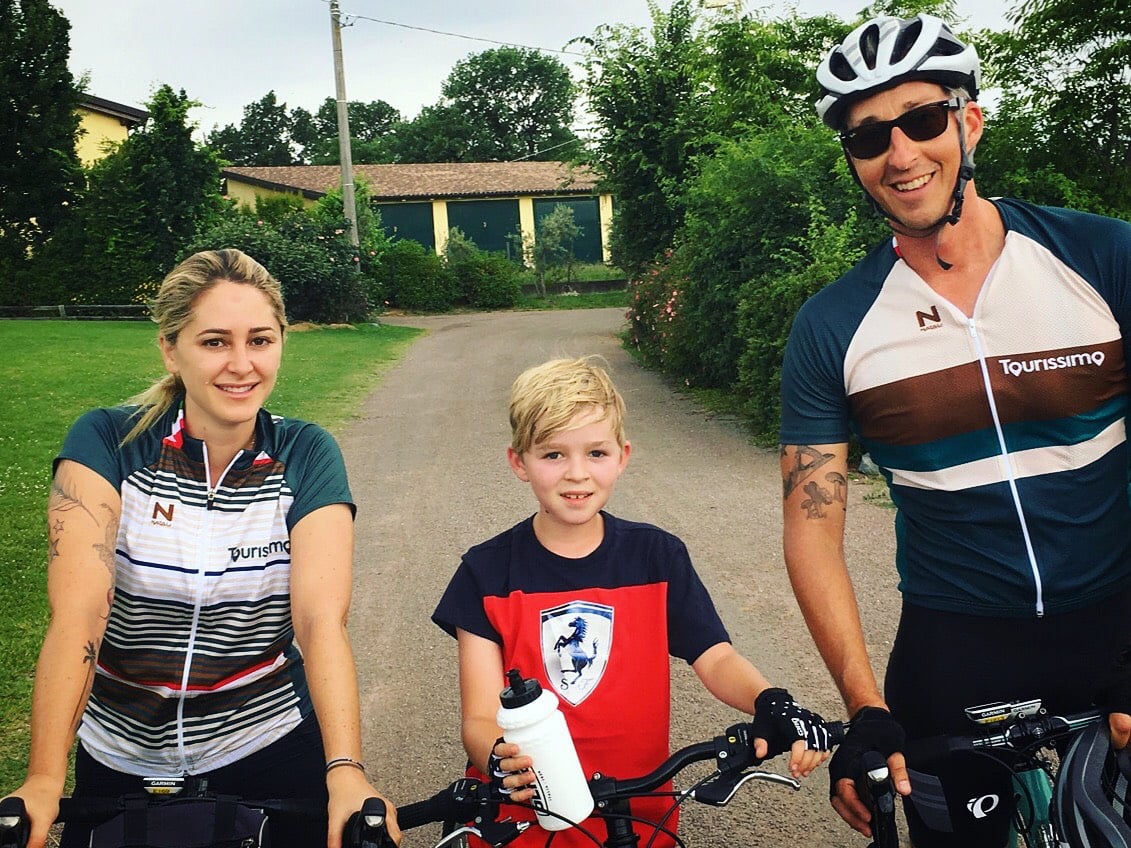 Chef Brooke Williamson on a Chef Bike Tour in Emilia and Bologna